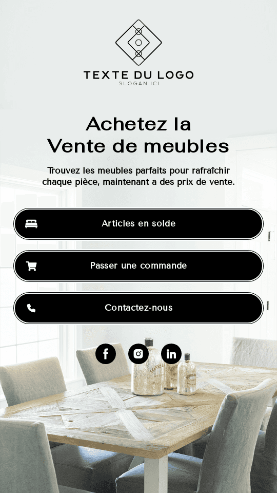 Conception de meubles sur mesure Lien dans la bio | BrandCrowd