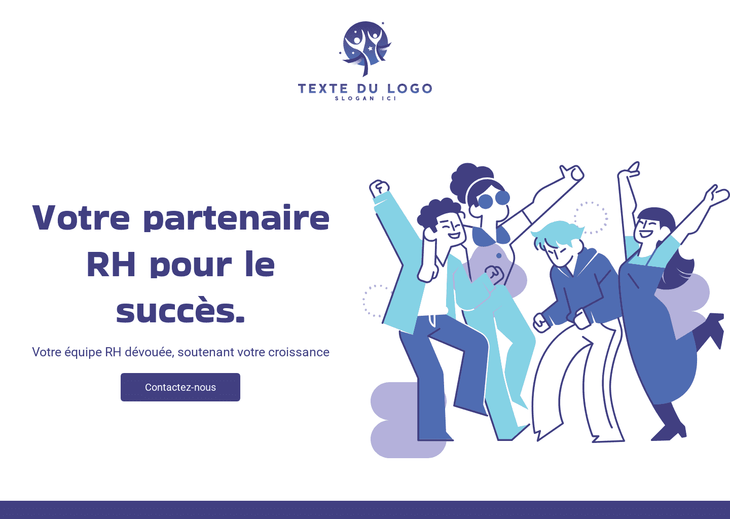 Recrutement des ressources humaines Créateur de site Web | Design.com