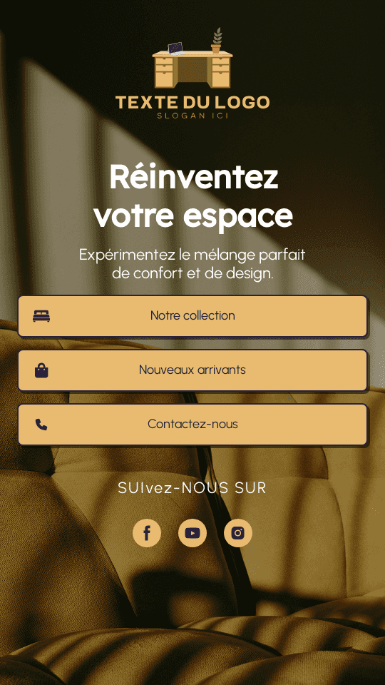 Conception de meubles sur mesure Lien dans la bio | BrandCrowd