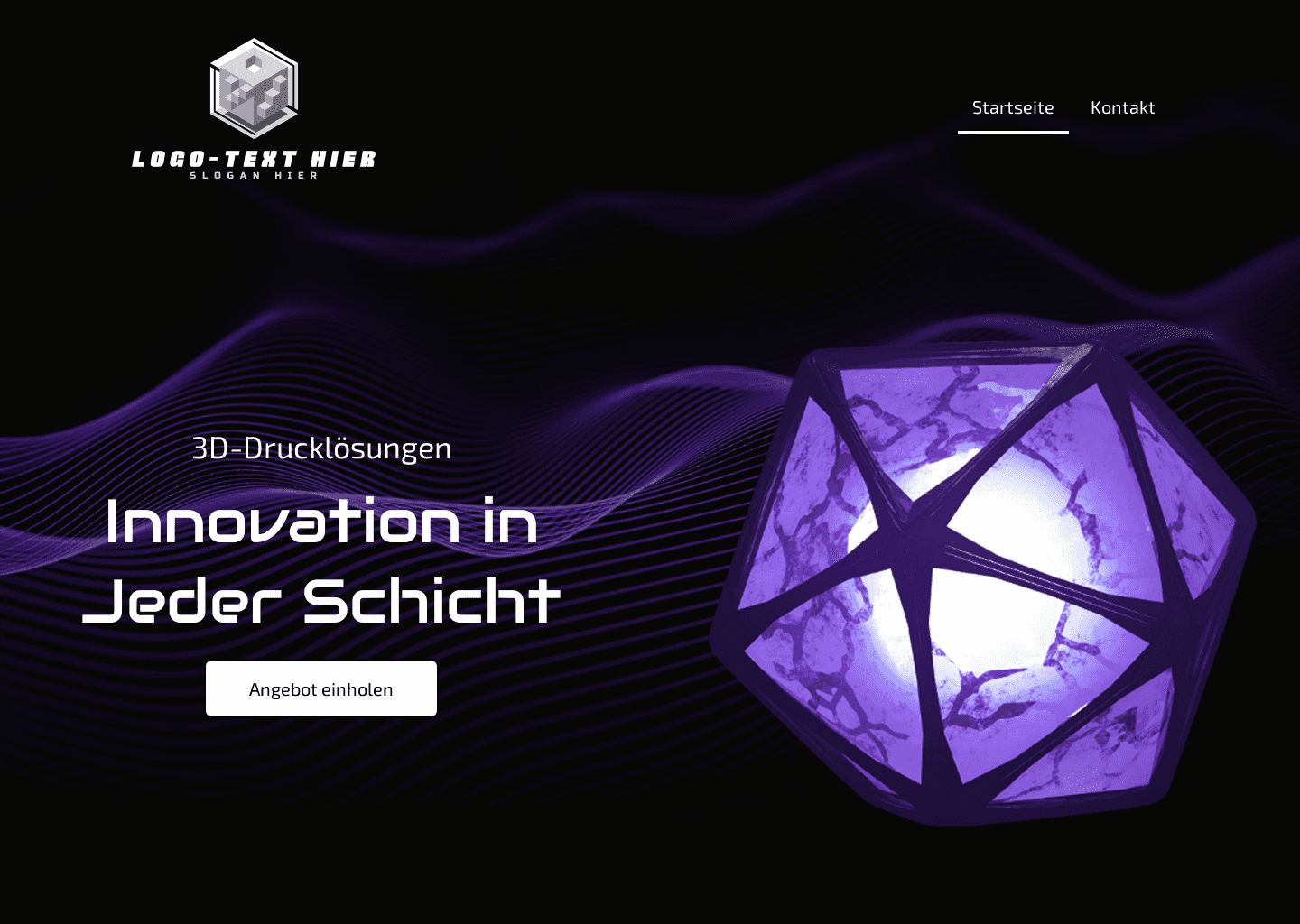 3D Websites | Erstellen Sie sofort a 3D Website | Design.com