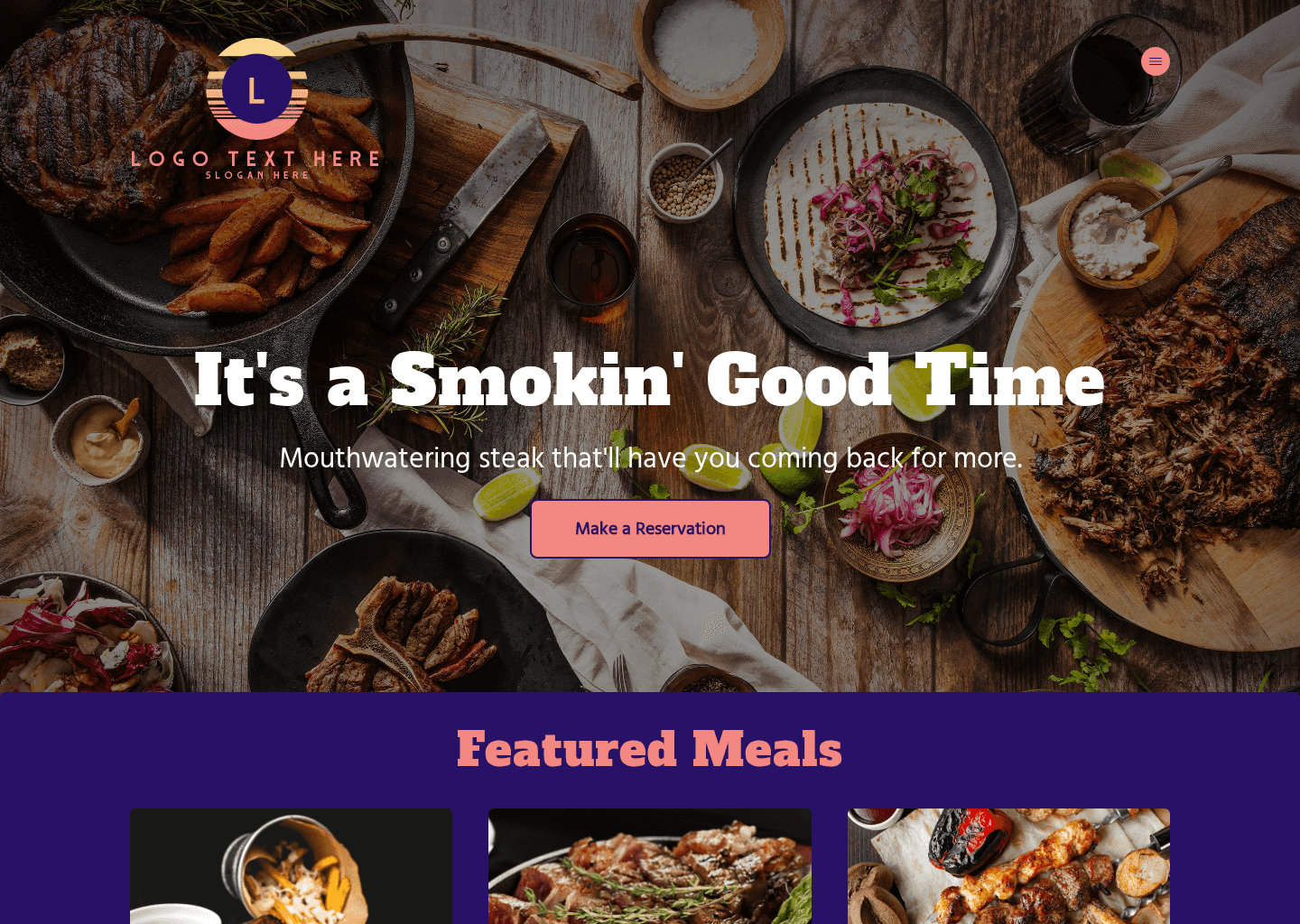 Barbecue Websites | Create a Barbecue Website In Minutes | BrandCrowd