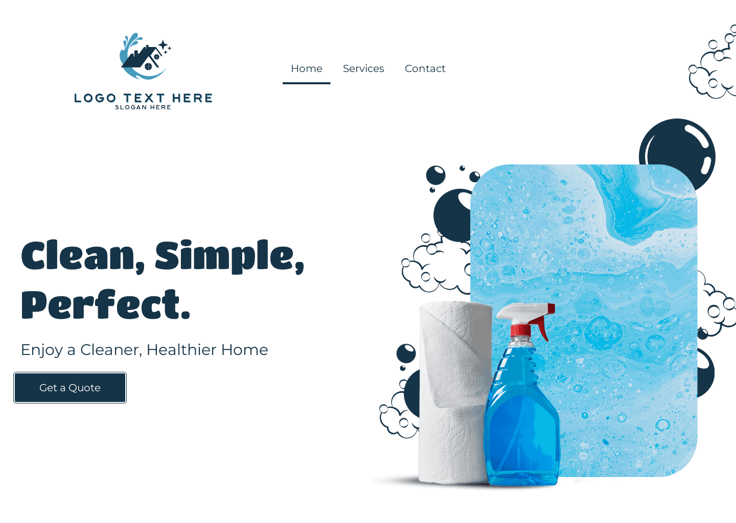 Sparkling Home Cleaners Website - Your Trusted Partner For Home ...