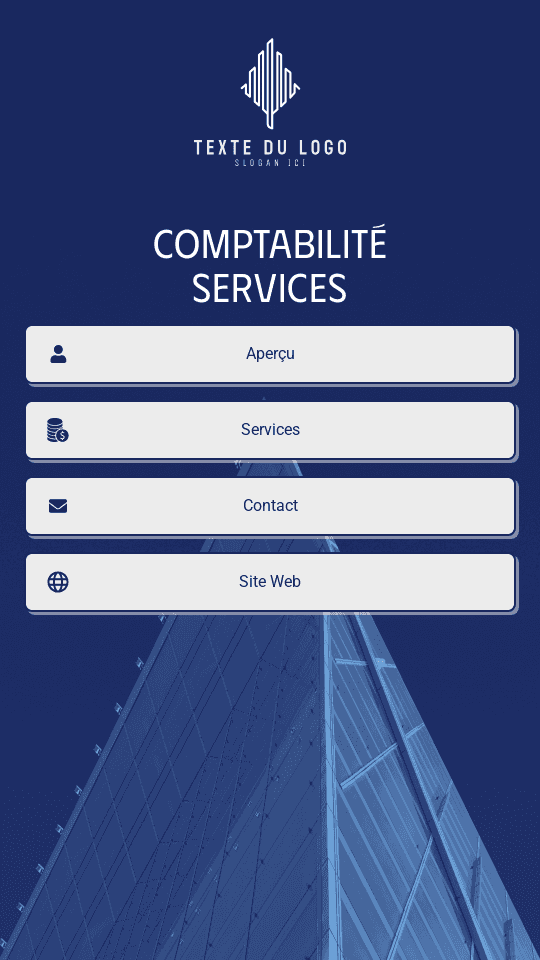Service comptable générique Lien dans la bio | Design.com