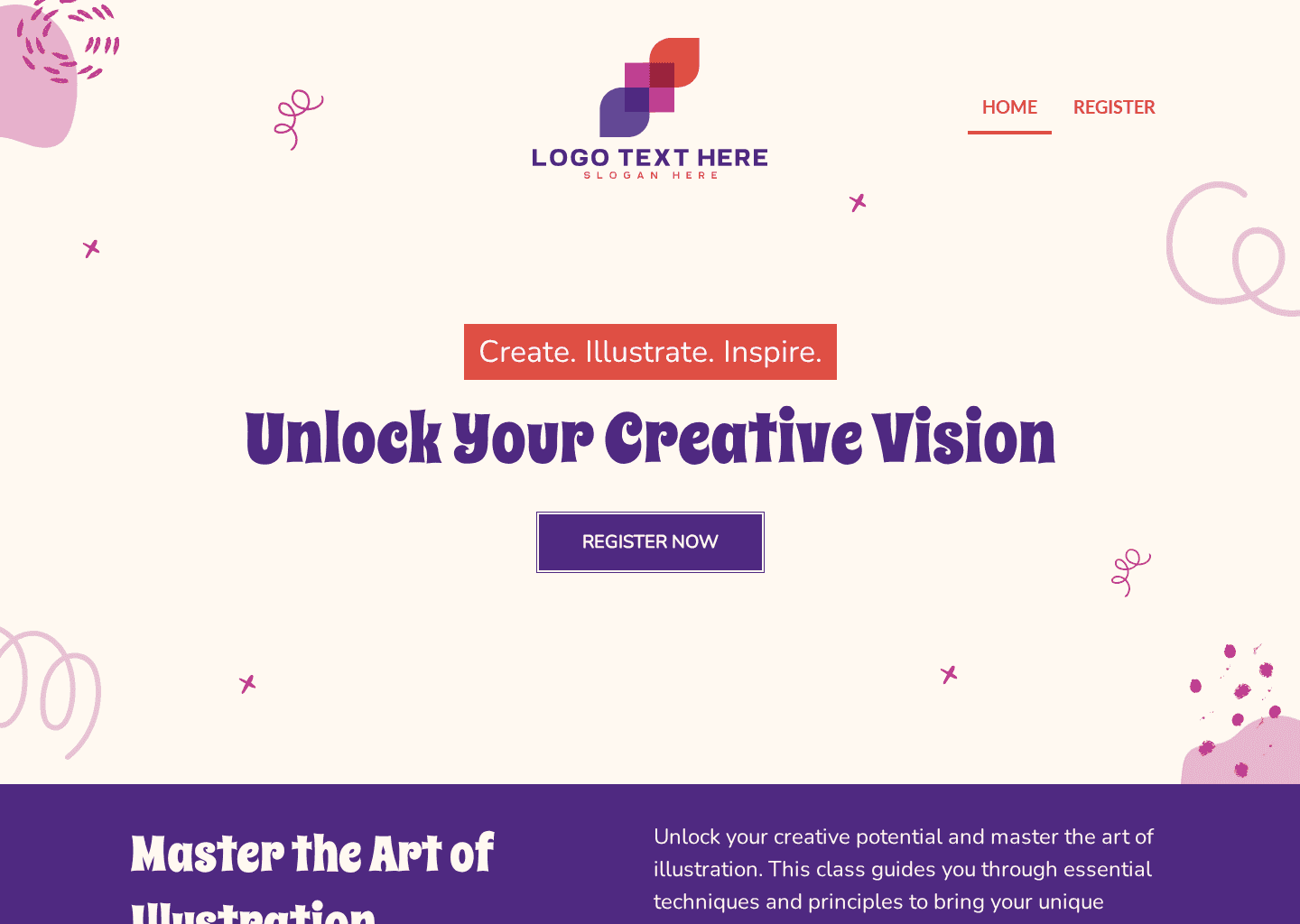 Sculpture Workshop Registration | Website Builder | Create a Website