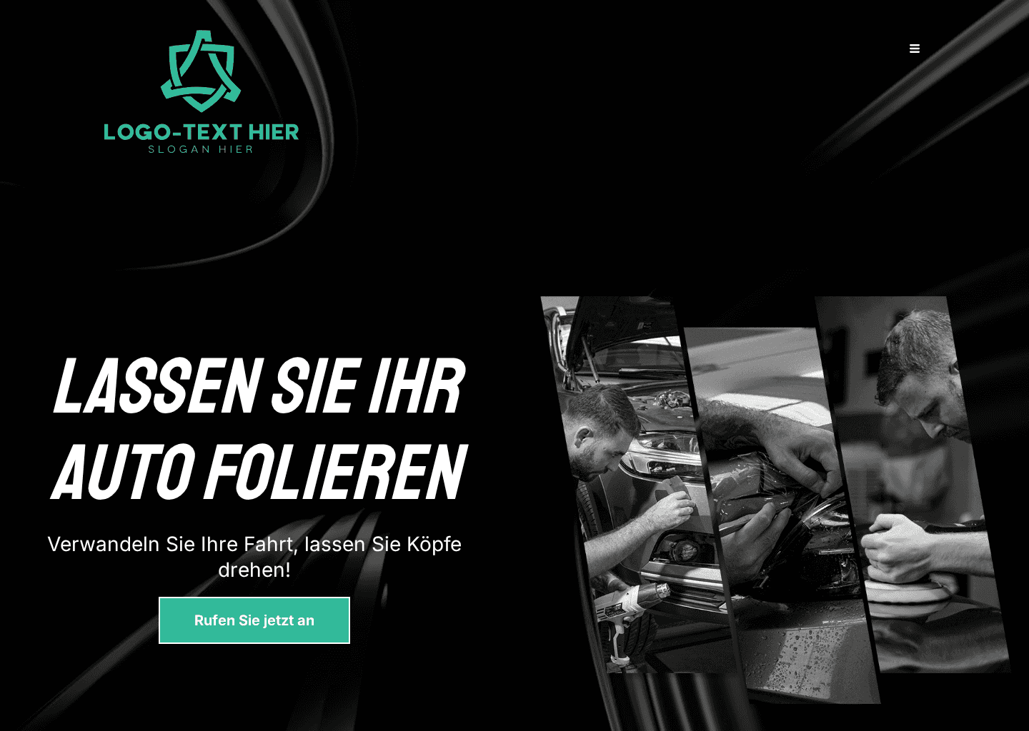 Auto-Folierung Website-Builder | Design.com