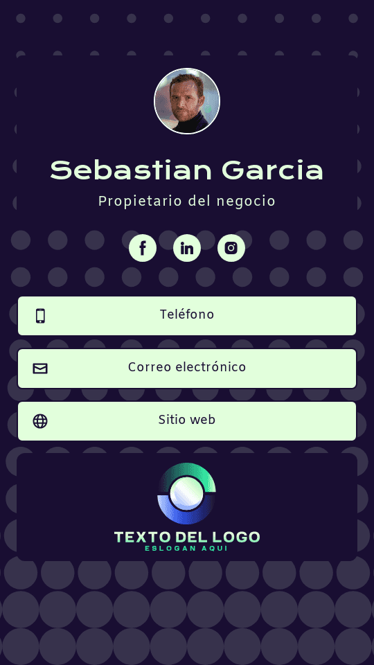 CEO Profesional de Negocios Tarjeta de visita digital | BrandCrowd