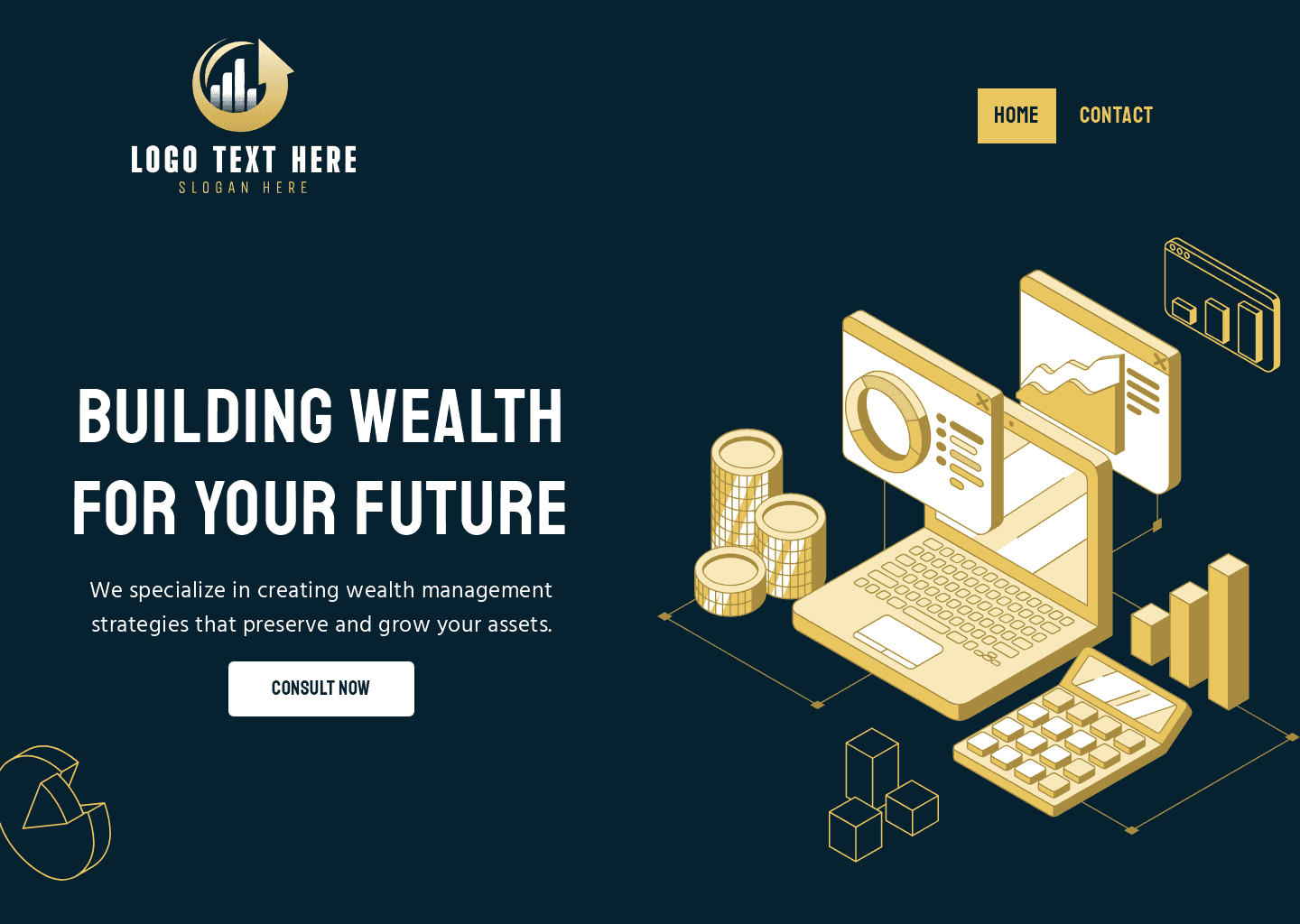 Wealth Management Websites | Instantly Create a Wealth Management ...