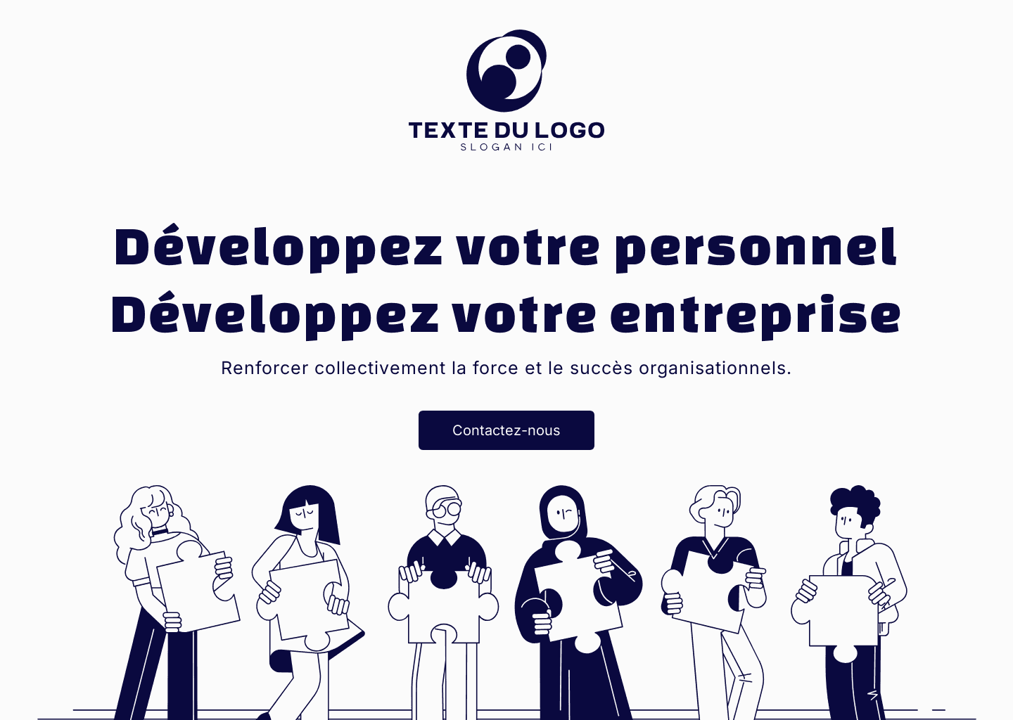 Recrutement des ressources humaines Créateur de site Web | Design.com