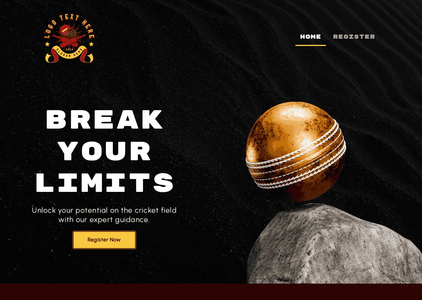 Cricket Websites | Instantly Create a Cricket Website | Design.com