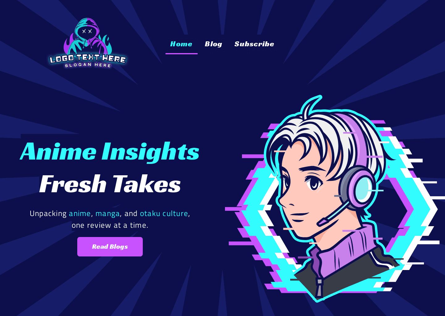 Vlog Websites | Instantly Create a Vlog Website | Design.com