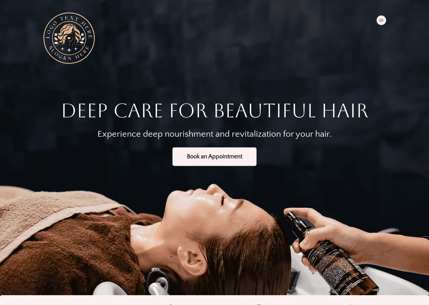 Hair Salon Opening | Website Builder | Create a Website