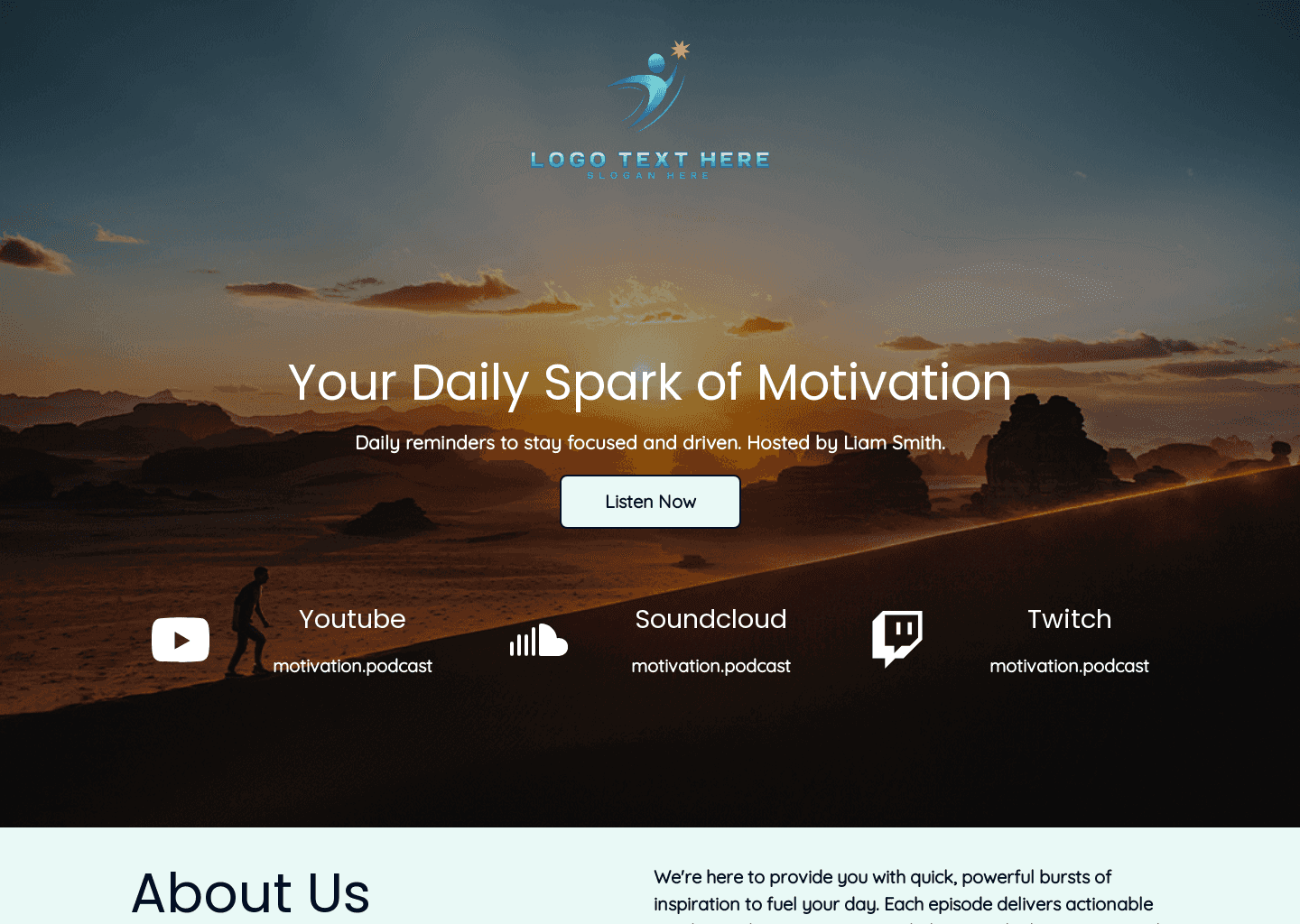Motivational Websites | Build a Motivational Website Instantly | Design.com